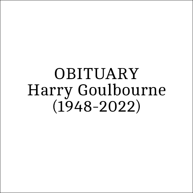 Harry Goulbourne (1948-2022) - Everyday Society - The British ...
